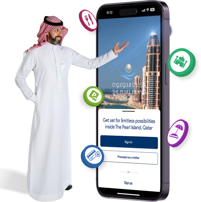 The Pearl Island Mobile Application | The Pearl Island